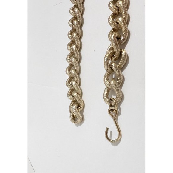 Accessories | Vintage Brushed Gold Metal Chain Link Belts Set Of 2 34 ...